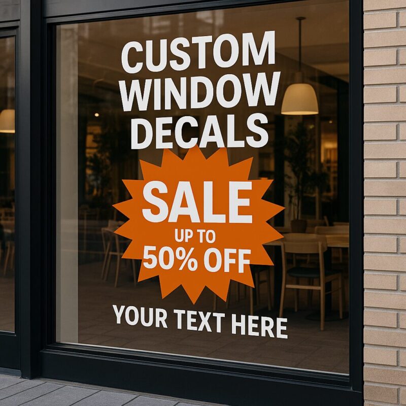 Why Window Decals Work for Vancouver Brands - APrint Printing Hub